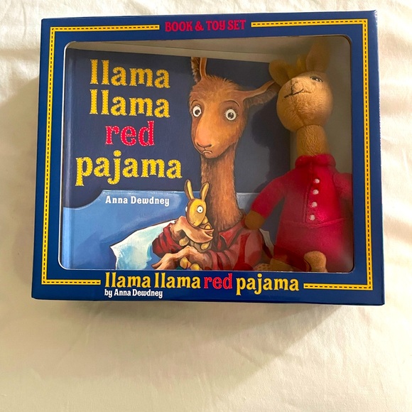 Scholastic | Toys | Nwt Llama Llama Red Pajama Book And Llama Plush Box ...